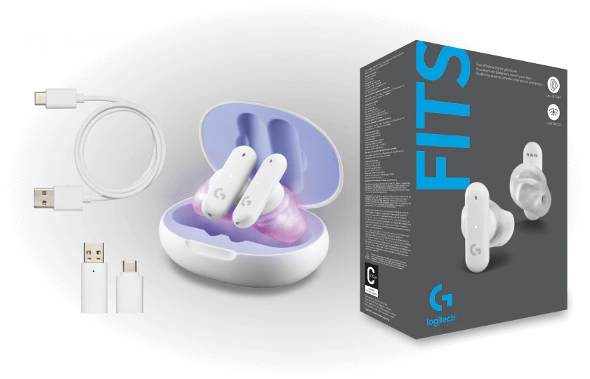 Logitech G FITS True Wireless Gaming Earbuds หูฟังเกมมิ่งไร้สาย ...