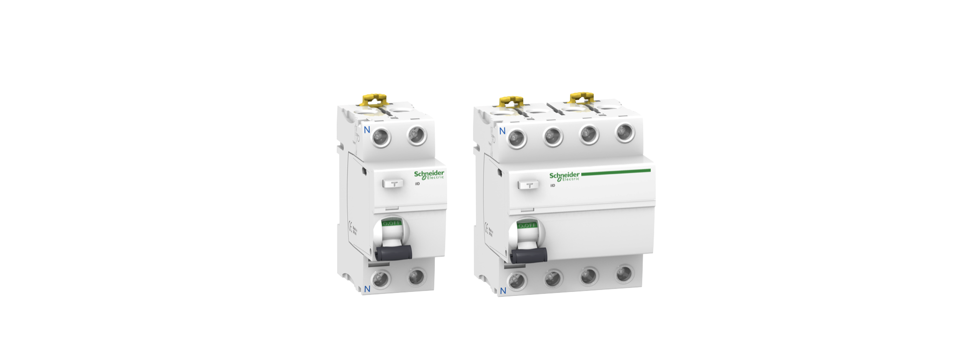 Schneider กันไฟดูด/ไฟรั่ว A9R 25A - 100A 4P (30mA - 300mA) Type AC ...