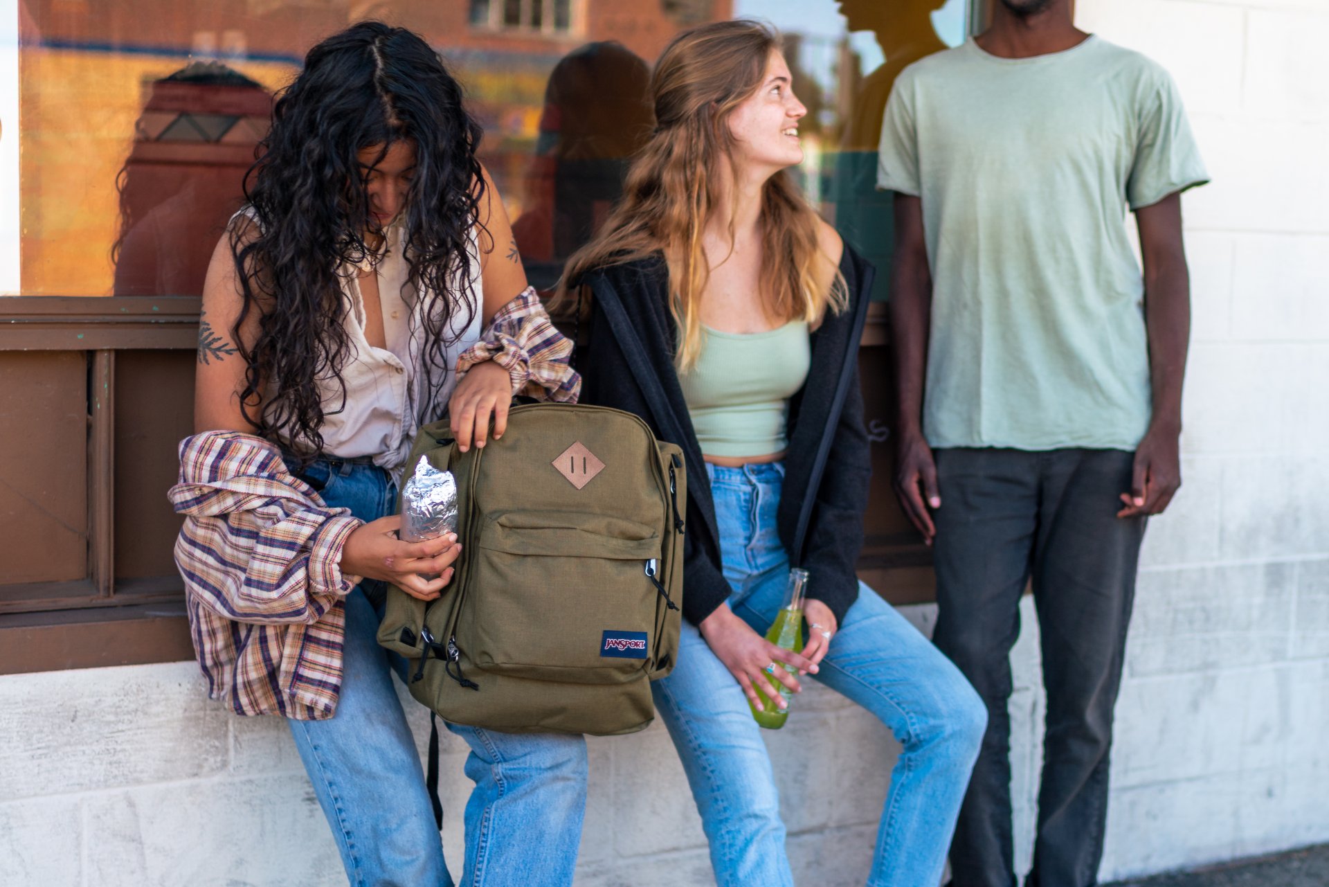 JanSport รุ่น Field Pack Outdoor Vintage Laptop Backpack กระเป๋าสะพาย ...