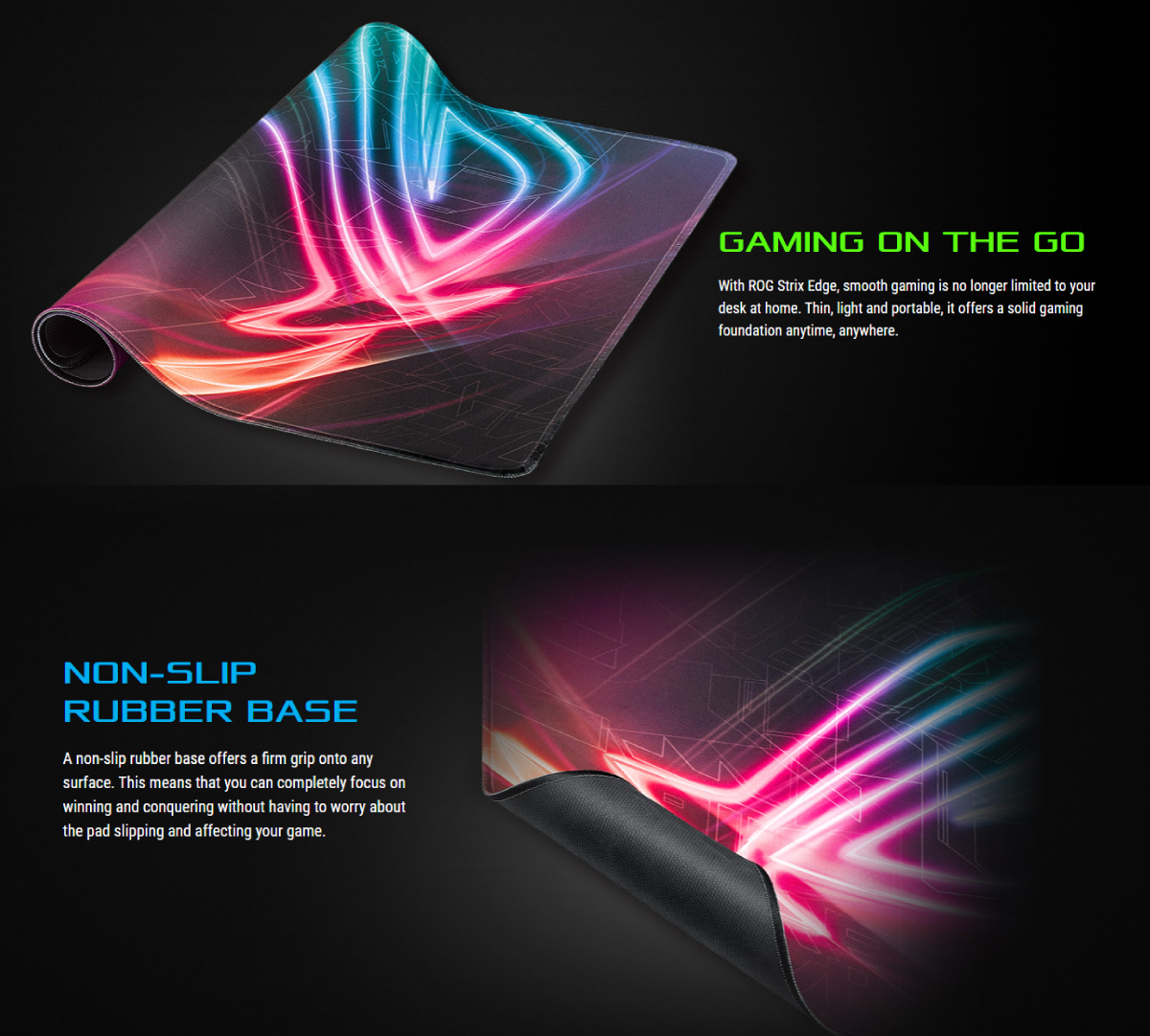 ASUS Gaming Pad ROG STRIX EDGE (90MP00T0-B0UA00),Vertical gaming mouse ...