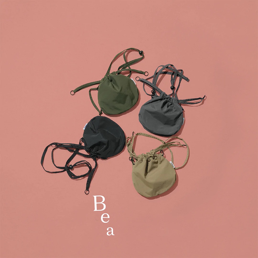 Hellolulu รุ่น BEA [New-In Colors] - 2 Way Oval Sling (S) กระเป๋าสะพายทรงจีบ (BC-H50367) สายปรับ ...