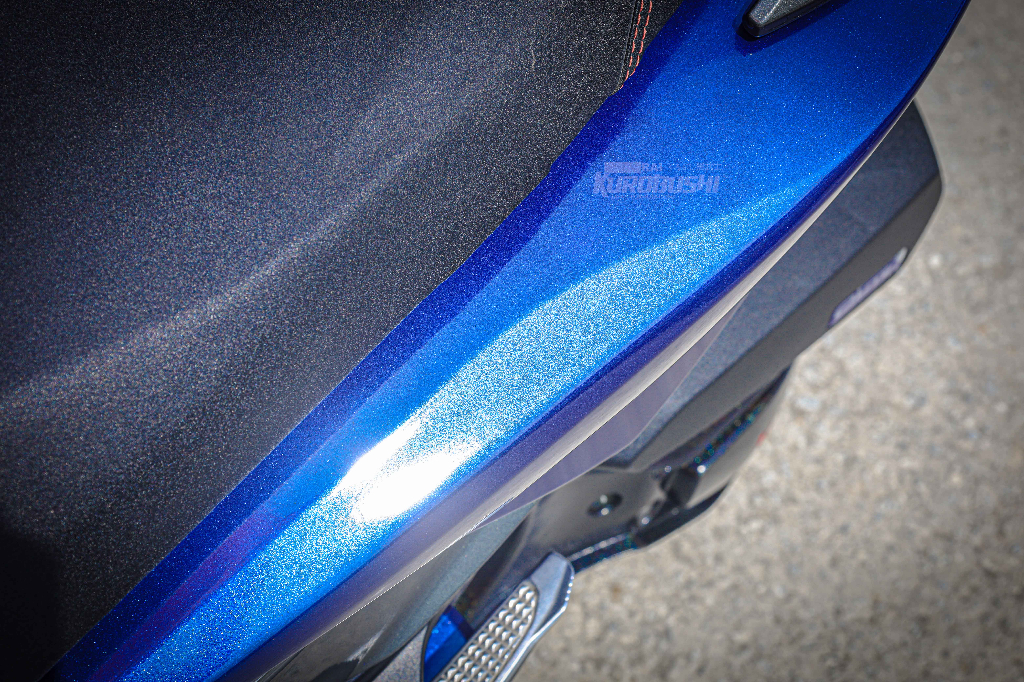 X933 สีน้ำเงินซีรัลลิก X-Blue Xirallic สีมอเตอร์ไซค์ สีสเปรย์ซามูไร คุ ...