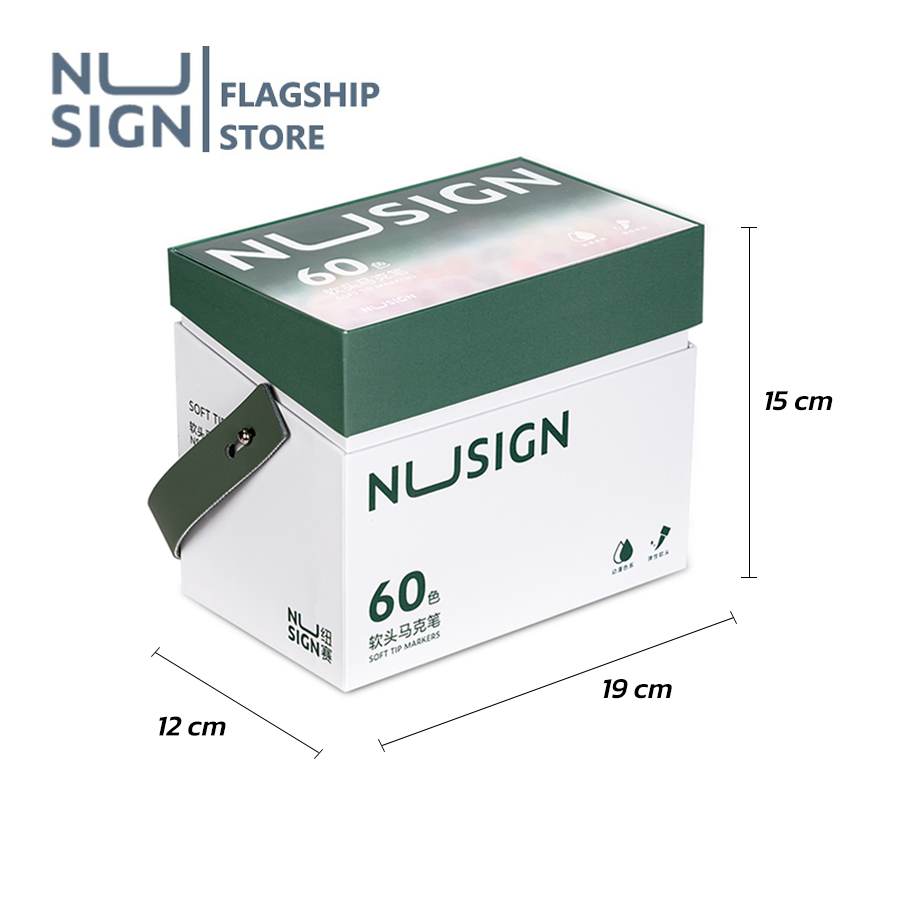 [ของแถมฟรี] Nusign ปากกามาร์คเกอร์ copic เมจิก ไฮไลท์ มี2หัว ขนาด2/6mm ...
