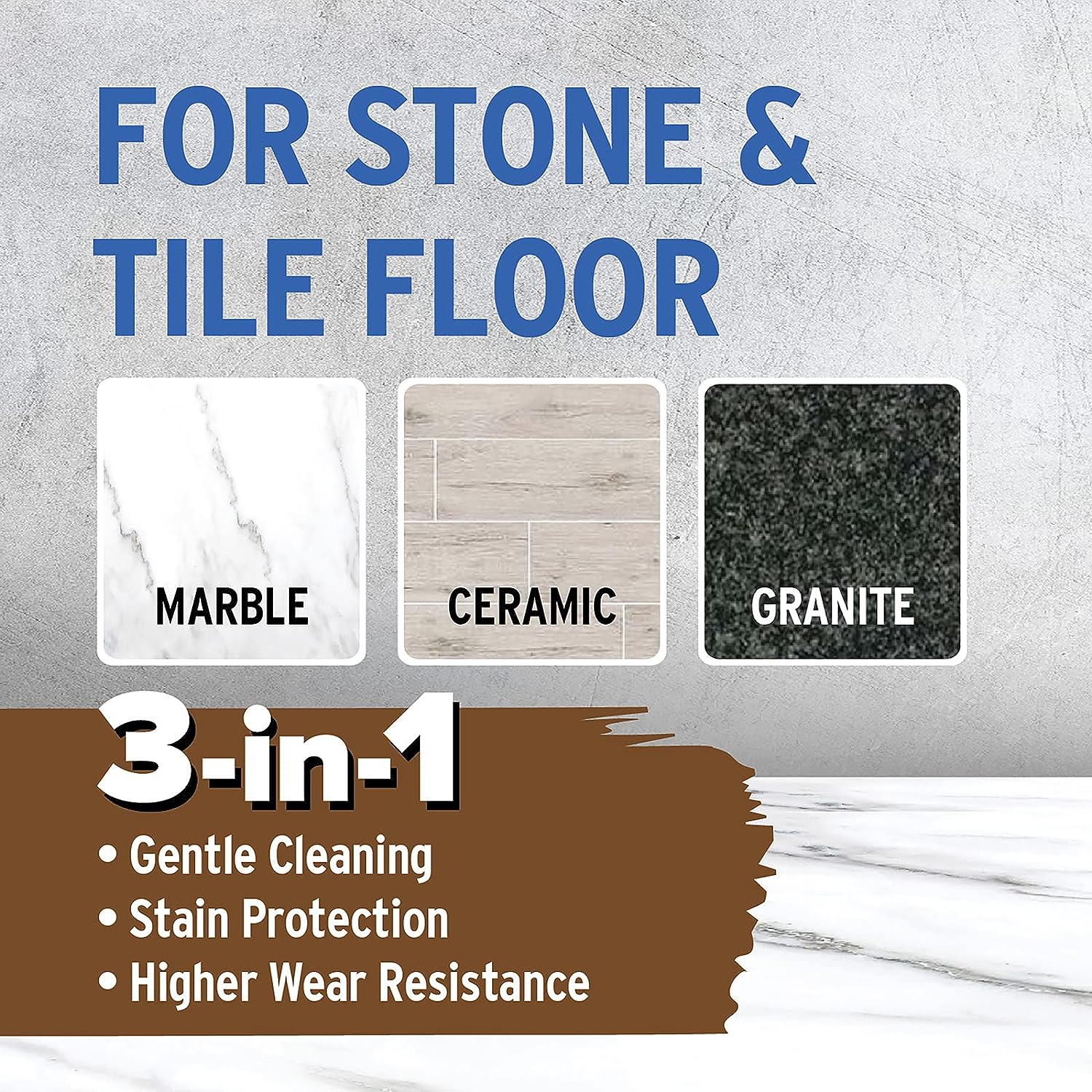 Sofix Stone Marble โซฟิกซ์ น้ำยาทำความสะอาด น้ำยาถูพื้น พื้นหิน หินอ่อน เซรามิค หินแกรนิต ...