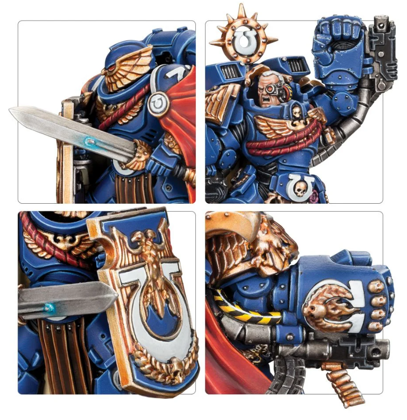[200B พร้อมส่ง] Warhammer 40K:SPACE MARINES:ULTRAMARRINES:Marneus ...