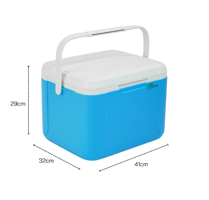 SUNSHU กระติกน้ำแข็งพกพา กระติกเก็บความเย็น ขนาด สามารถเก็บความเย็นได้นานถึง 48 ชม | Shopee Thailand