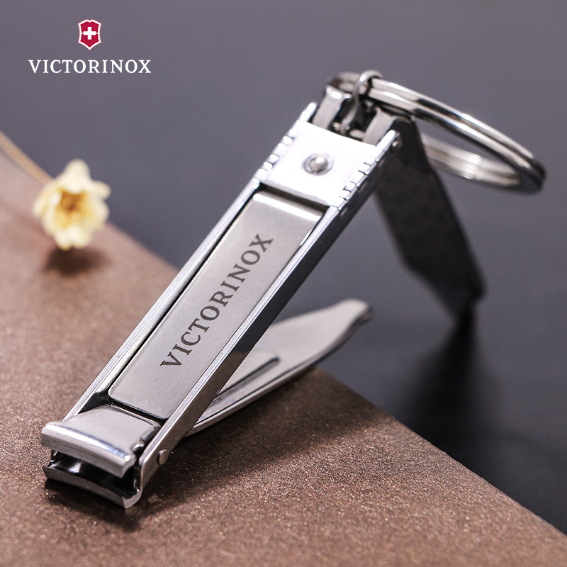 VICTORINOX Nail Clipper with a Nailfile & Ring for Key Chain (8.2055.C ...