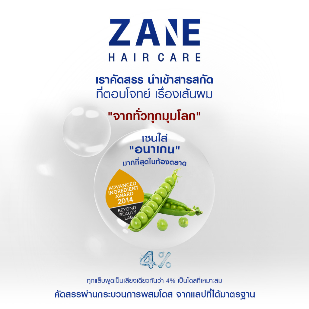Zane Hair Care Tonic Plus 2 เซน แฮร์ โทนิค พลัส ทู (75ml.) 3 กล่อง ...