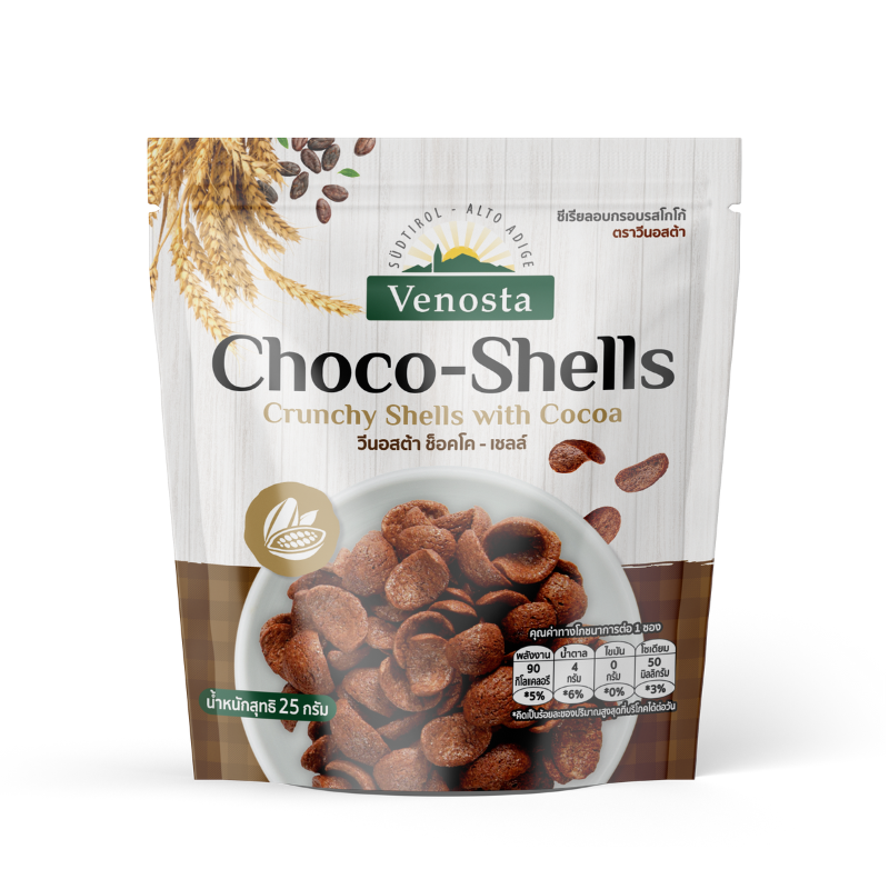 วีนอสต้า ซีเรียล อาหารเช้า ช็อกโก เชล 25 กรัม - Choco Shells 25g ...