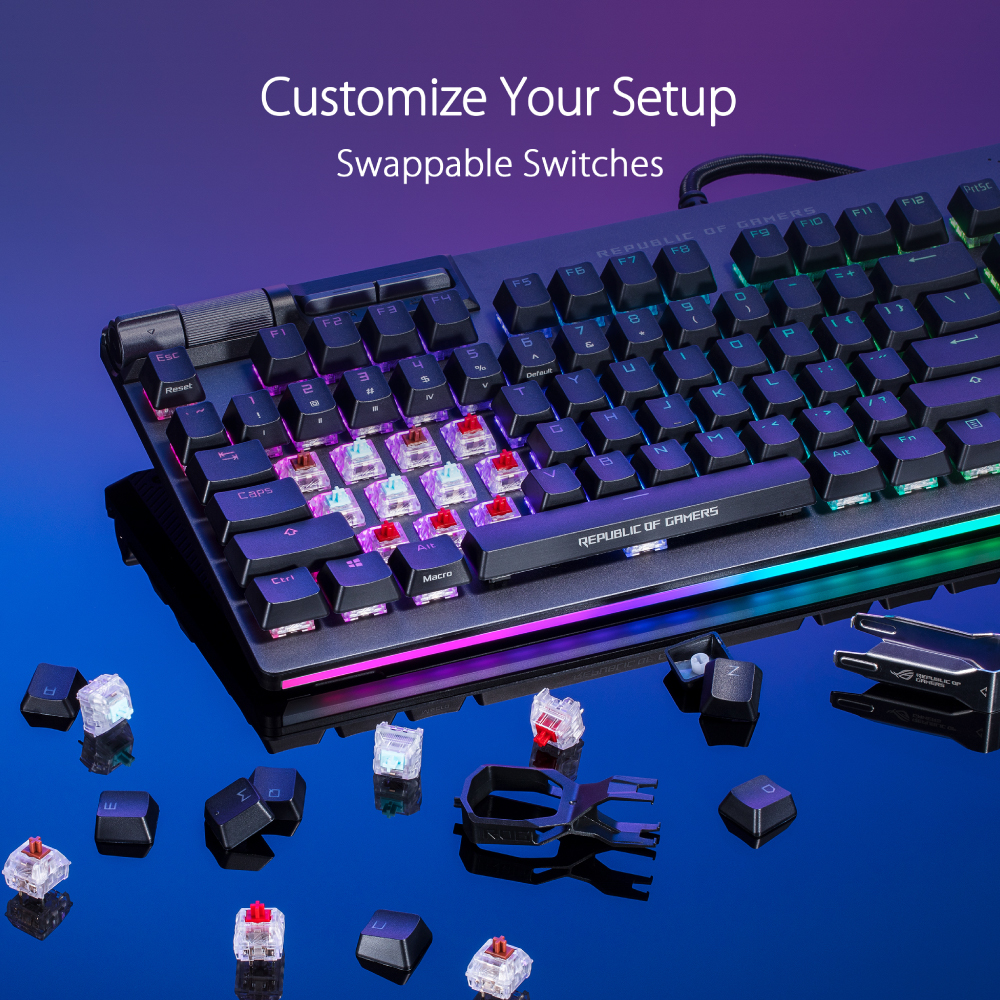 ASUS XA07 STRIX FLARE II ANI (BKLA00), gaming mechanical keyboard with ...