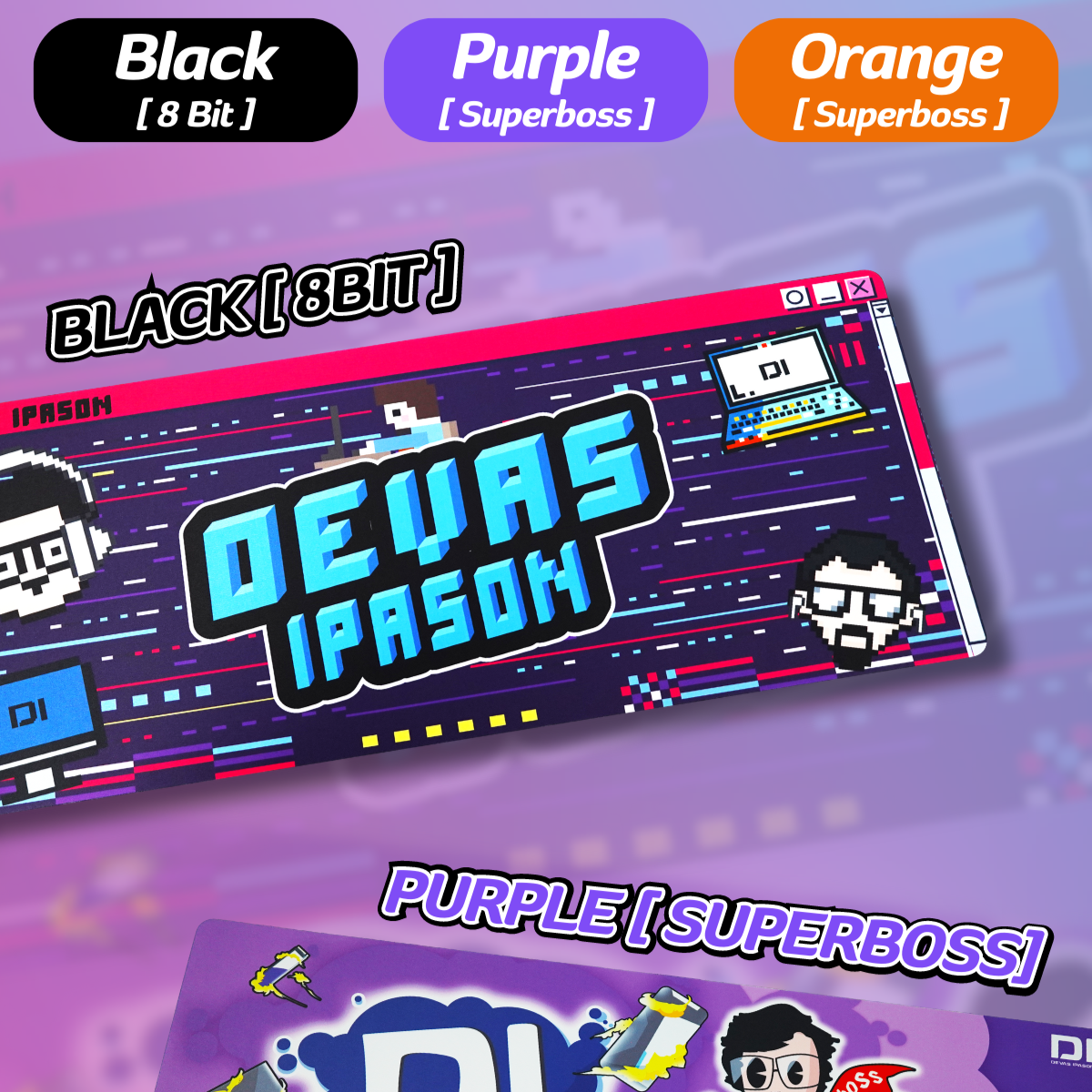 IPASON Mouse Pad (แผ่นรองเมาส์) 90x35 Cm. | Shopee Thailand