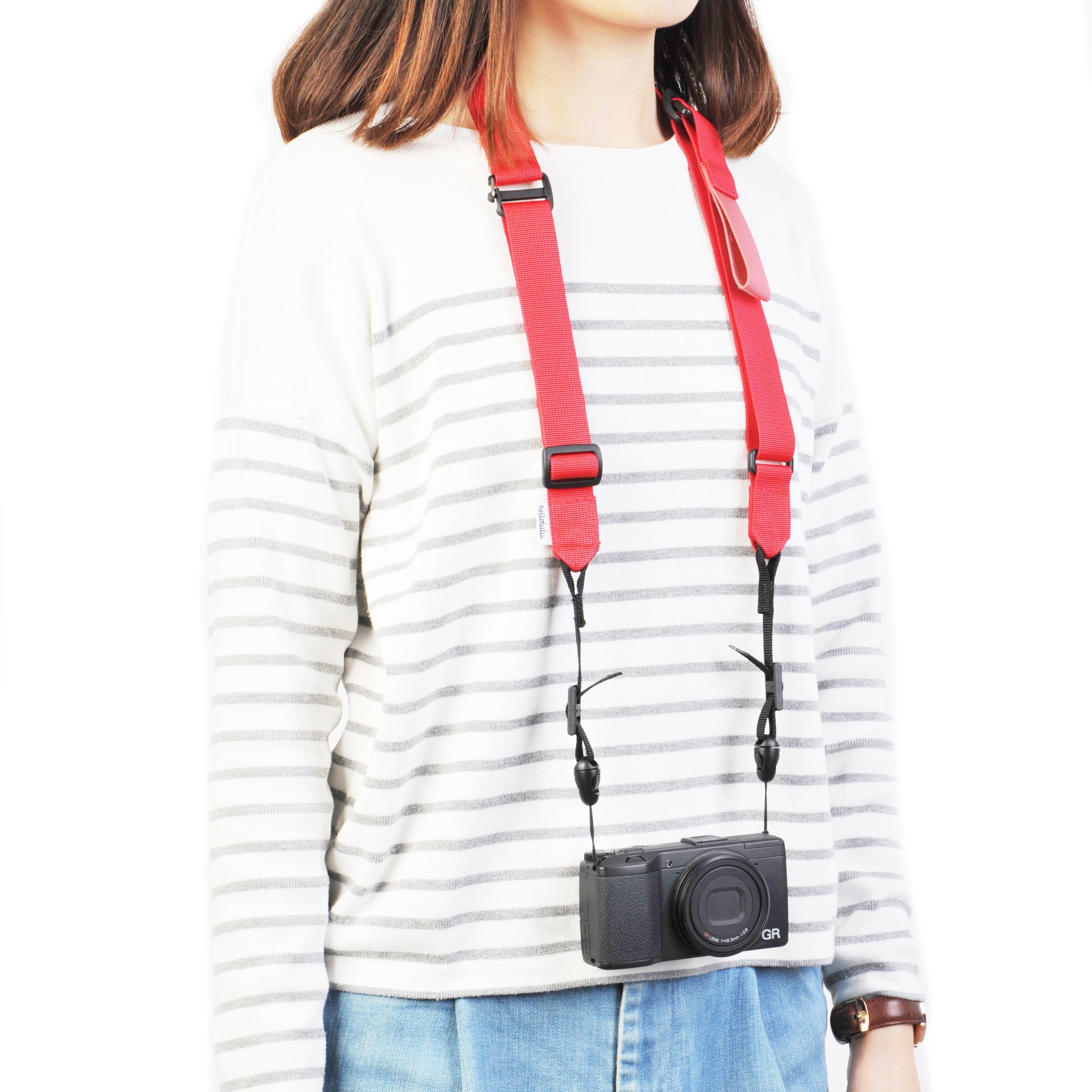 HELLOLULU Flexistrap 2-in-1 Camera Strap สายคล้องกล้อง แบบทูอินวัน ...