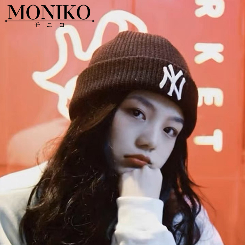 MONIKO หมวกไหมพรม หมวกแฟชั่นเกาหลี ใส่ได้ทั้งชายและหญิง | Shopee Thailand