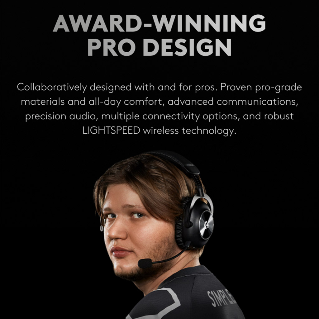 Logitech G PRO X2 LIGHTSPEED Wireless Gaming Headset (ชุดหูฟังเกมมิ่ง ...