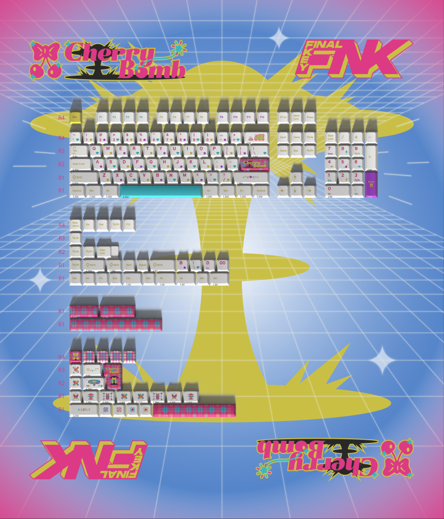 FINALKEY V81 PLUS 75% GASKET WIRELESS MECHANICAL KEYBOARD KIT WITH LCD ...