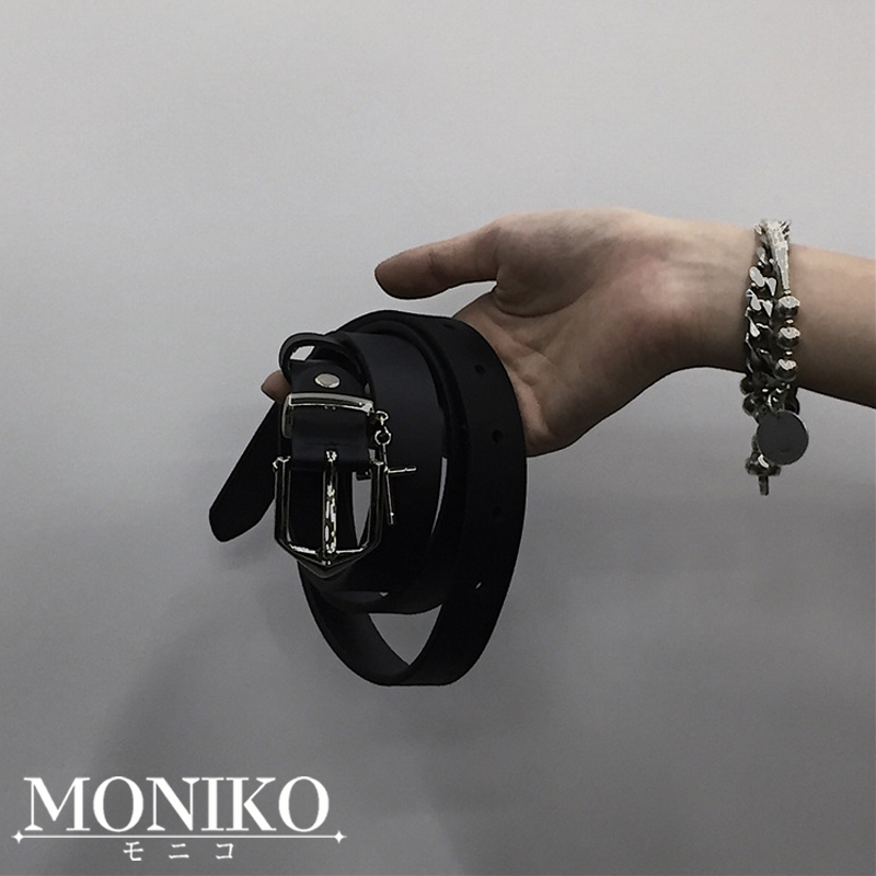 MONIKO เข็มขัด จี้ไม้กางเขน สไตล์เกาหลี สําหรับผู้หญิง และผู้ชาย ...