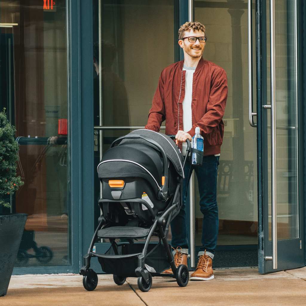 Chicco Presto Compact Stroller - Graphite รถเข็นเด็ก พับอัตโนมัติ พนัก ...