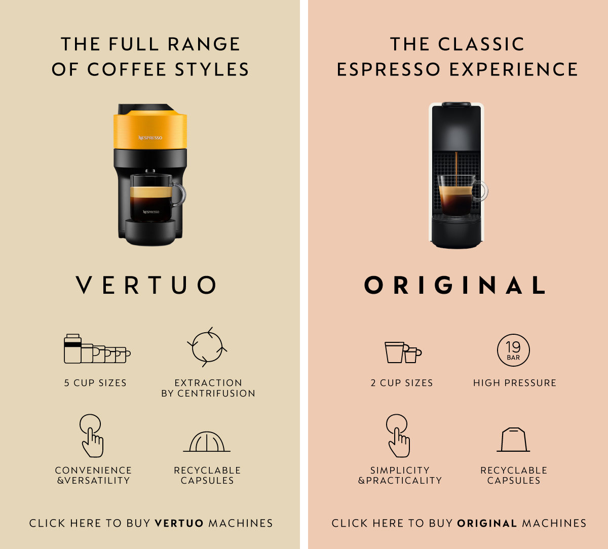 Nespresso เครื่องชงกาแฟ Vertuo Next Deluxe Silver | Shopee Thailand