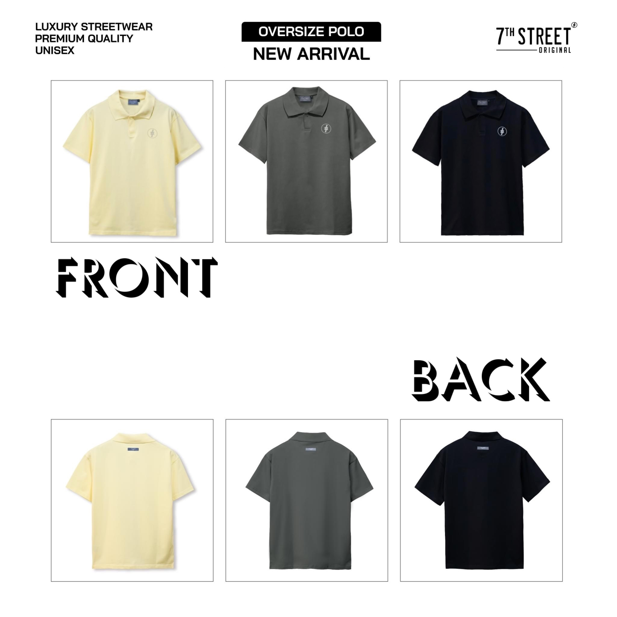 7th Street - Oversize Polo - Street Style - รุ่น PLIM สุด Premium กับ ...