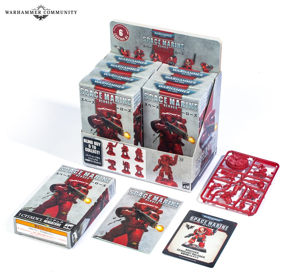 [GW พร้อมส่ง] (1 กล่องสุ่ม) Space Marine Heroes Season 1 โมเดลเกมสนาม ...