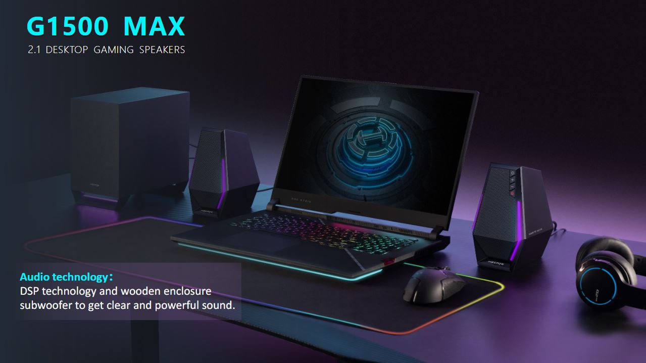 Edifier Gaming Speaker G1500 MAX 2.1Ch รับประกันศูนย์ไทย 30เดือน ...