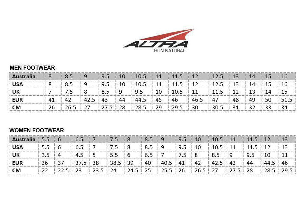 ALTRA Men's Mont Blanc รองเท้าวิ่งเทรลผู้ชาย Zero Drop ระยะไกล | Shopee ...