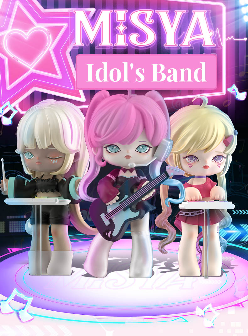 ฟิกเกอร์ MISYA Idol Band Series Blind Box | Shopee Thailand