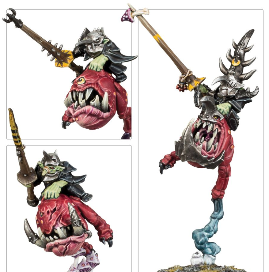 [200A พร้อมส่ง] WARHAMMER AOS: GLOOMSPITE GITZ: SQUIG HOPPERS โมเดลเกม ...