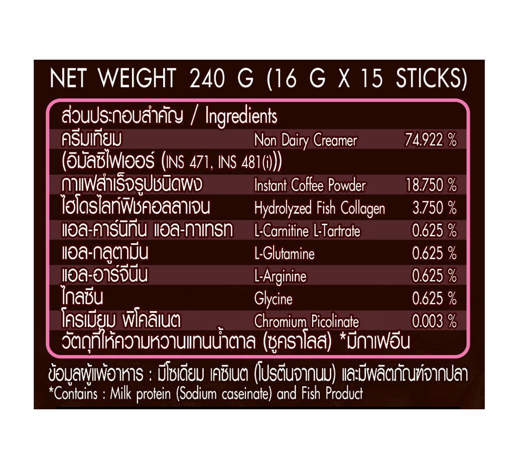 TRUSLEN COFFEE PLUS COLLAGEN ทรูสเลน คอฟฟี่ พลัส คอลลาเจน (ยกลัง 10 ...