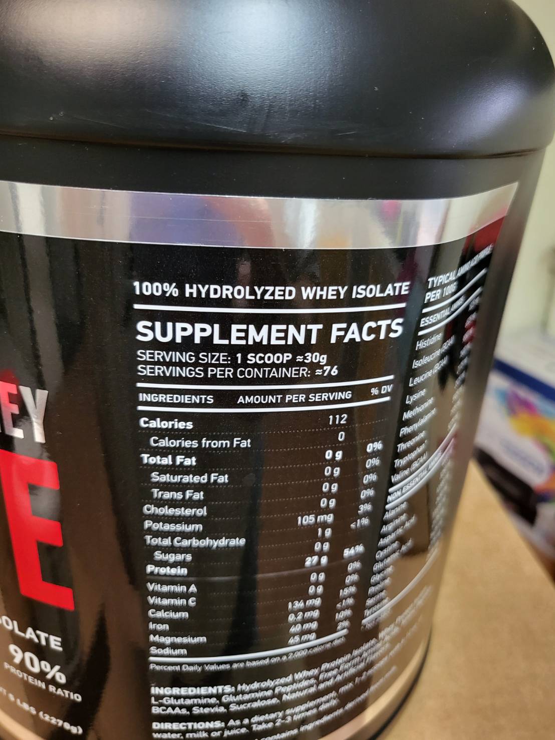ISOLATEบุบ) สินค้ามีตำหนิ !! NL ISOLATE 5 LBS โปรดอ่านรายละเอียดก่อน ...
