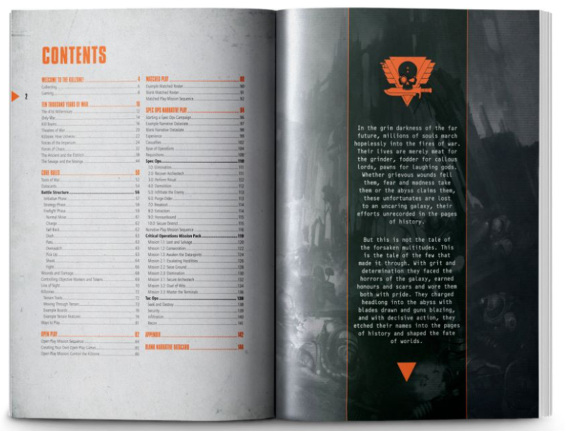 Warhammer 40,000: Kill Team Core Book หนังสือประกอบการเล่น | Shopee ...