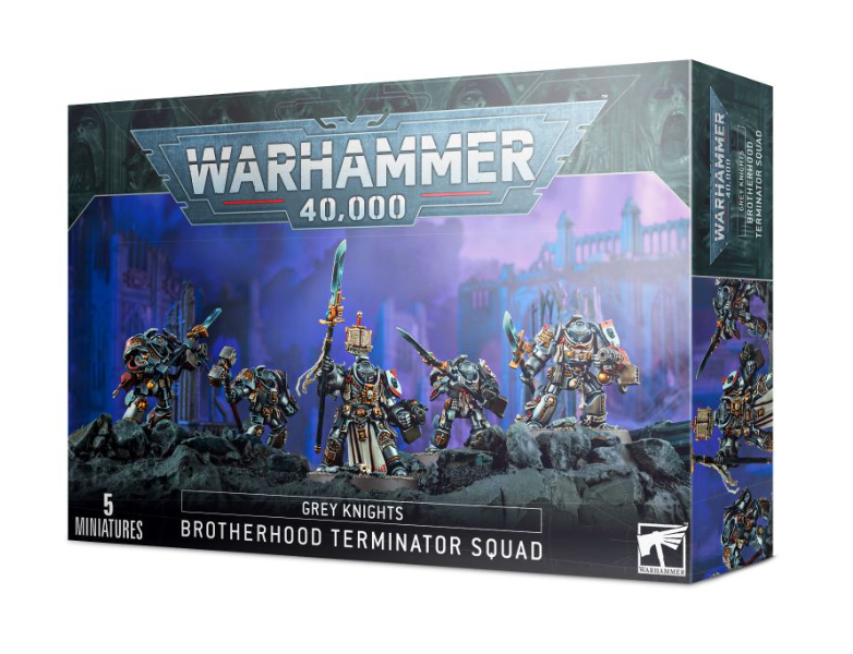 [200B พร้อมส่ง] Warhammer 40K: GREY KNIGHTS: BROTHERHOOD TERMINATOR ...