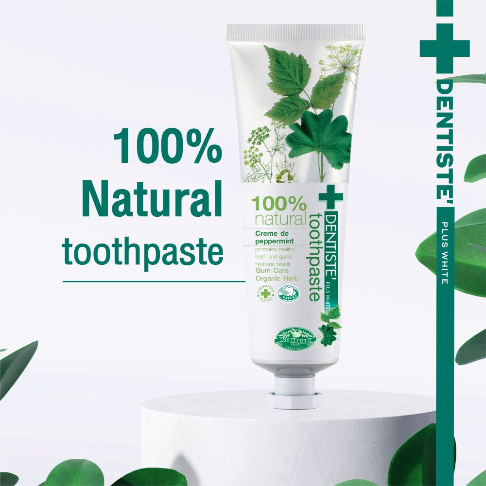 Dentiste' 100% Natural Toothpaste Tube 100 G เดนทิสเต้ ยาสีฟัน สูตร ...