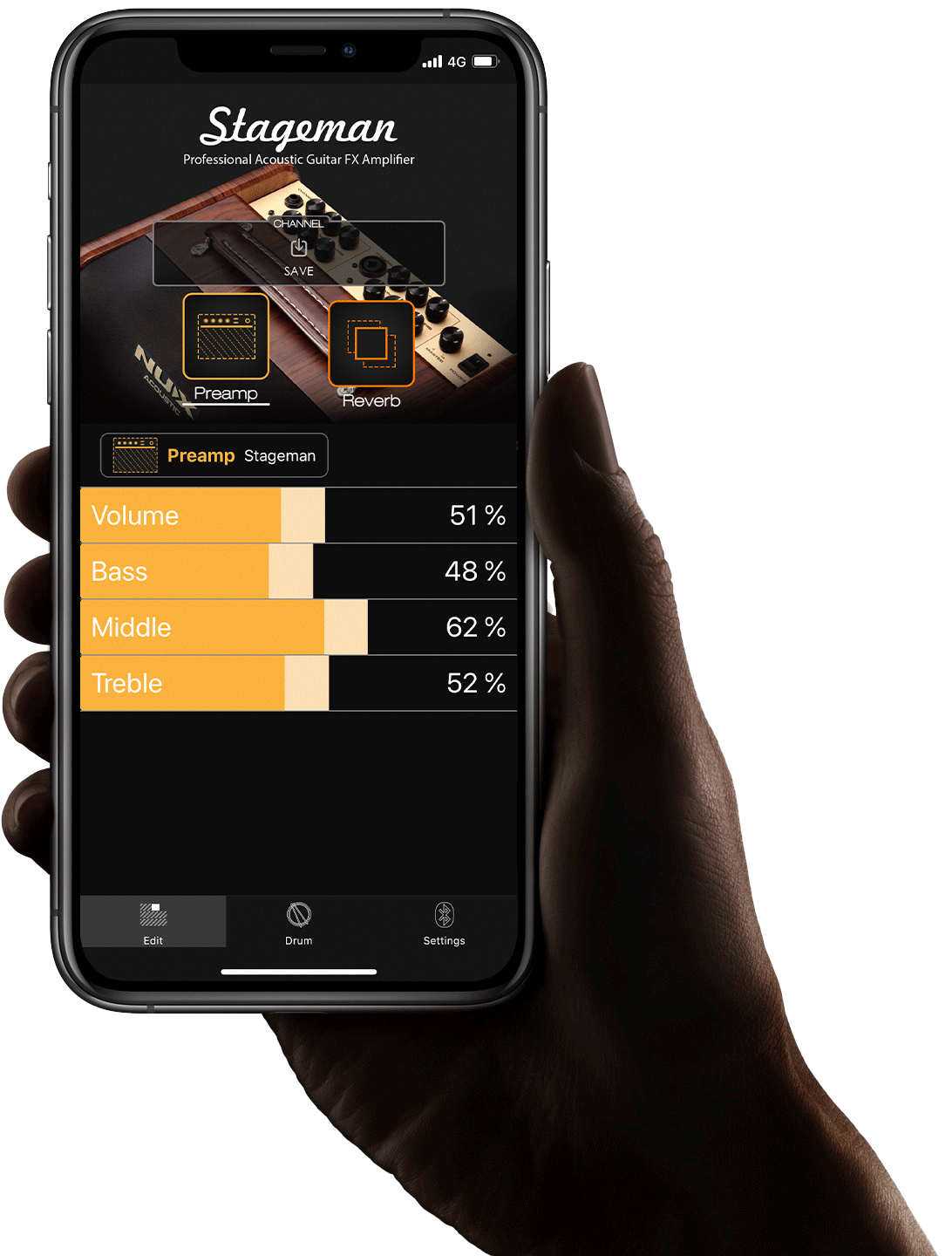 NUX Stageman AC-25(แอมป์กีต้าร์โปร้ง)(ระบบBluetooth)(ProPlugin ...