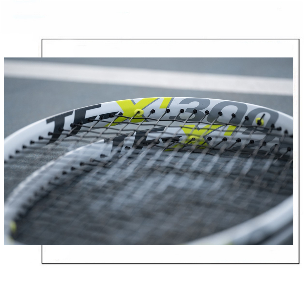 Tecnifibre ไม้เทนนิส TF-X1 300 Tennis Racket Grip 2 | White/Yellow ...