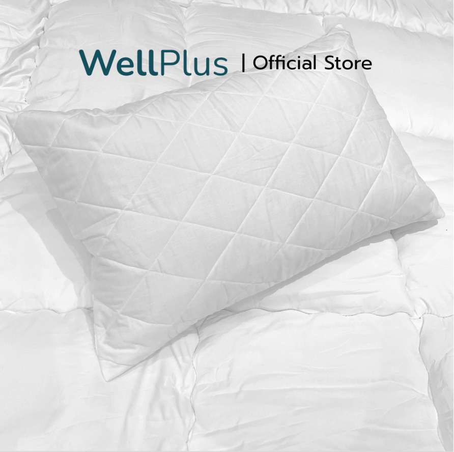 WellPlus ถุงสวมหมอน กันเปื้อน คลุม Hollow Conjugate | Shopee Thailand
