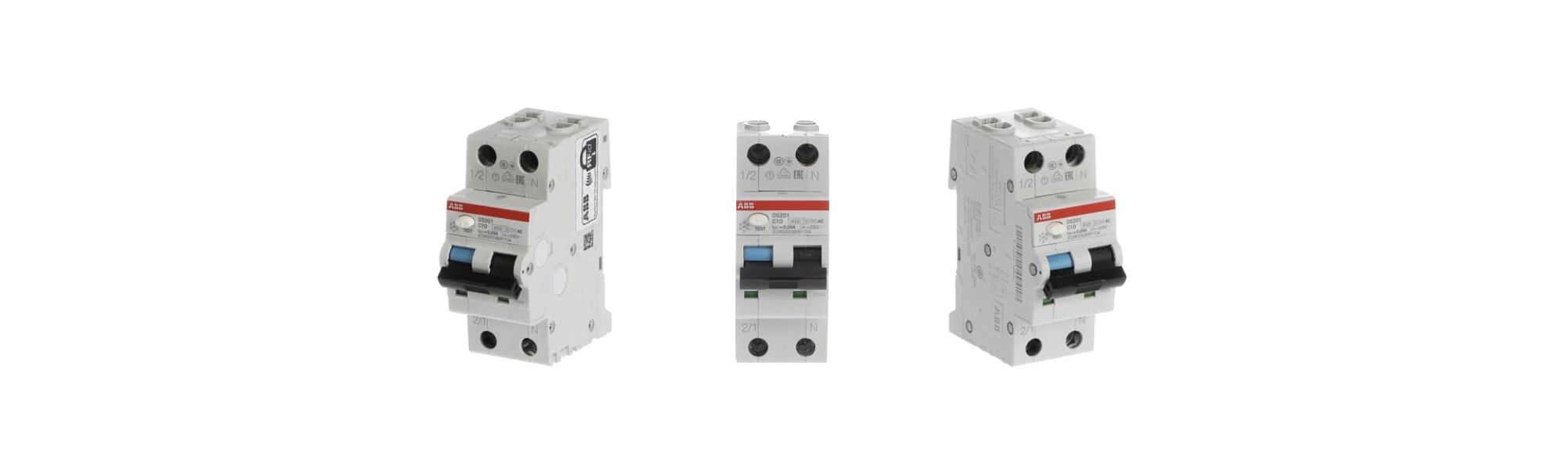 ABB กันดูด RCBO DS201 C6-40A AC30 1P+N 6kA 30mA | Shopee Thailand