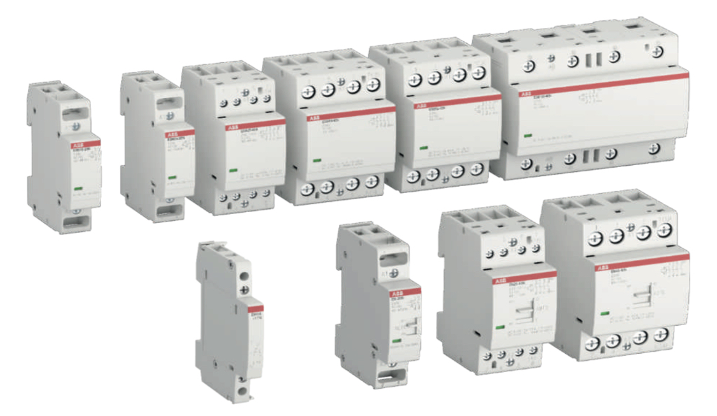ABB ESB16-20N-01 2NO 24V AC/DC Installation Contactors (ESB) คอนแทคเตอร ...