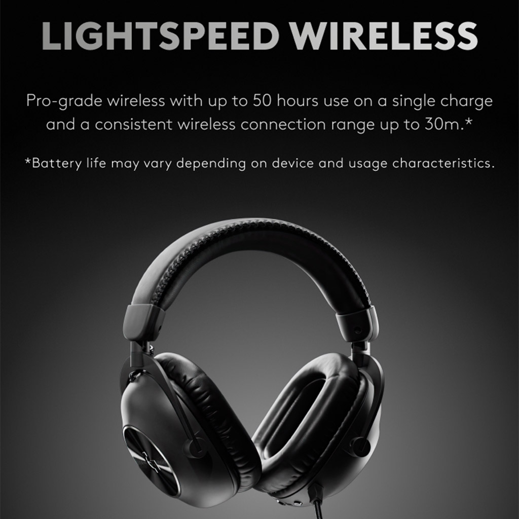 Logitech G PRO X2 LIGHTSPEED Wireless Gaming Headset (ชุดหูฟังเกมมิ่ง ...