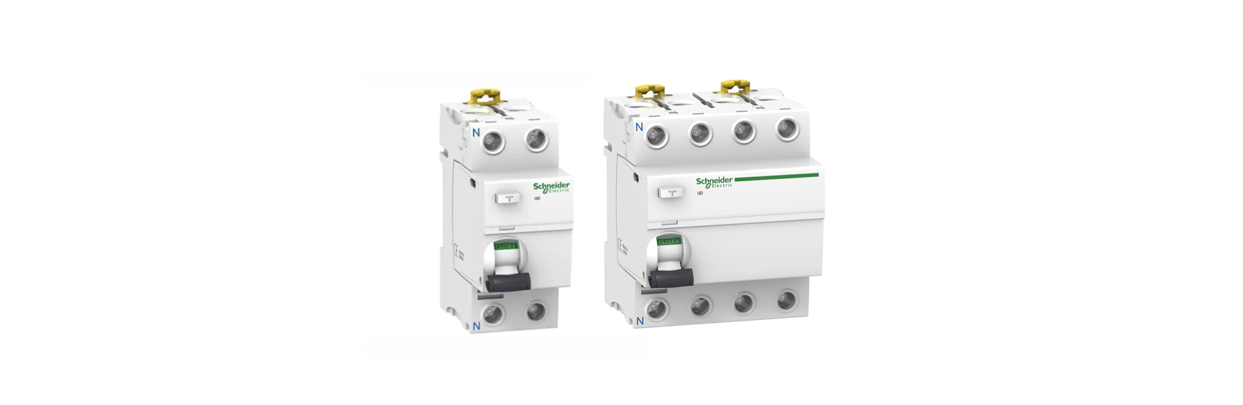 Schneider กันไฟดูด/ไฟรั่ว A9R51240 40A 2P 30mA Type A ilD Acti9 RCCB ...