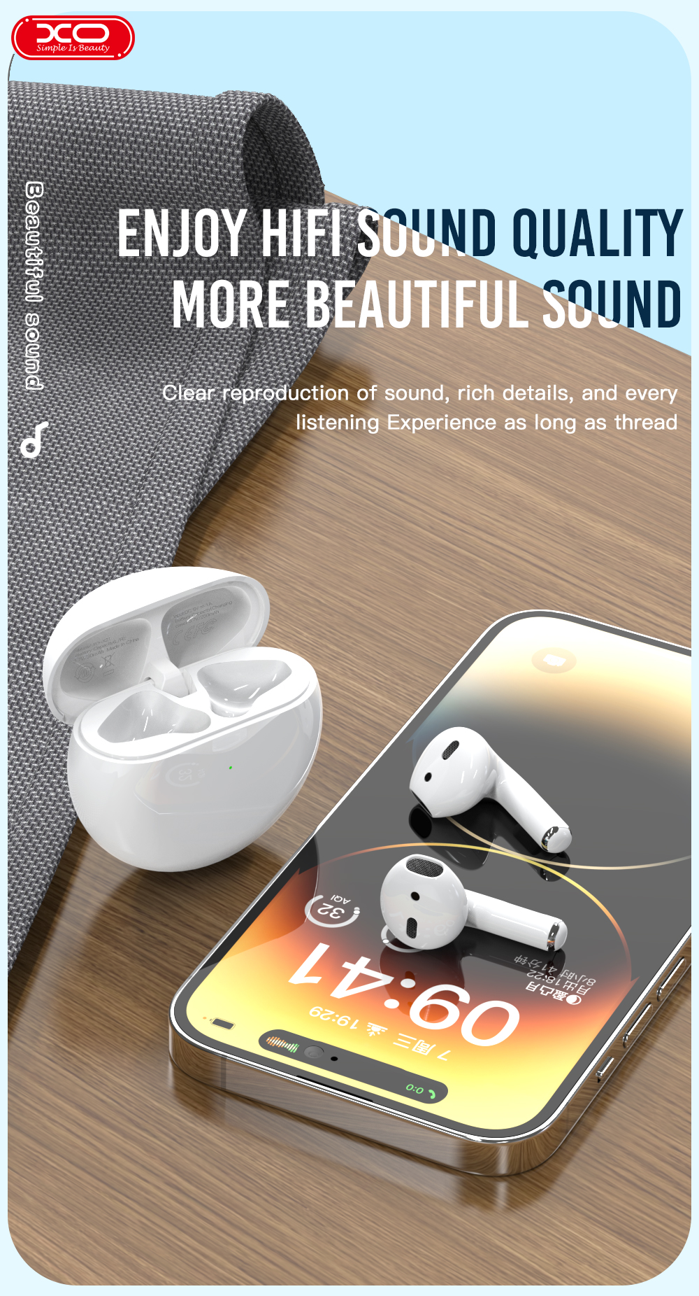 XO-X22 Ture Wireless bluetooth 5.3 headset Earphone Earbud หูฟังบลูทูธ ...