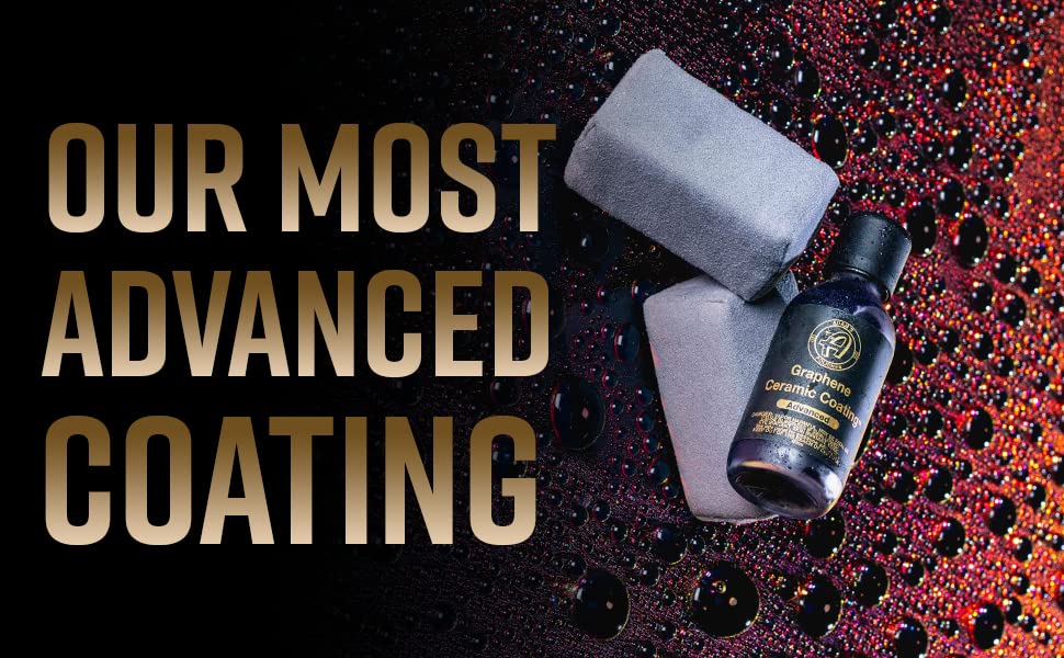 Adam's Graphene Ceramic Coating Advanced (60ml) ผลิตภัณท์อดัมส์กราฟีนน้ำยาเคลือบระดับมืออาชีพ ...