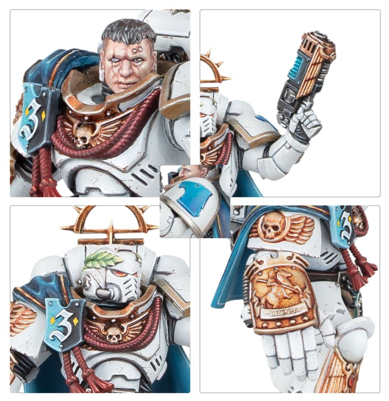 [GW-พร้อมส่ง]WHARHAMMER:40K:WHITE CONSULS: CAPTAIN MESSINIUS โมเดลจำลอง ...