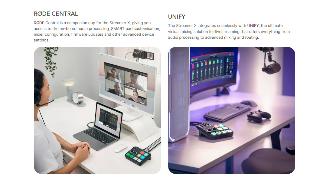 RODE Streamer X (แคปเจอร์การ์คุณภาพสูง)(แคปเจอร์การ์ดพร้อมระบบAudio Interface)(ProPlugin ...