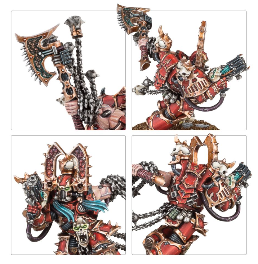 [GW พร้อมส่ง] WARHAMMER 40K: WORLD EATERS: KHARN THE BETRAYER โมเดลเกม ...