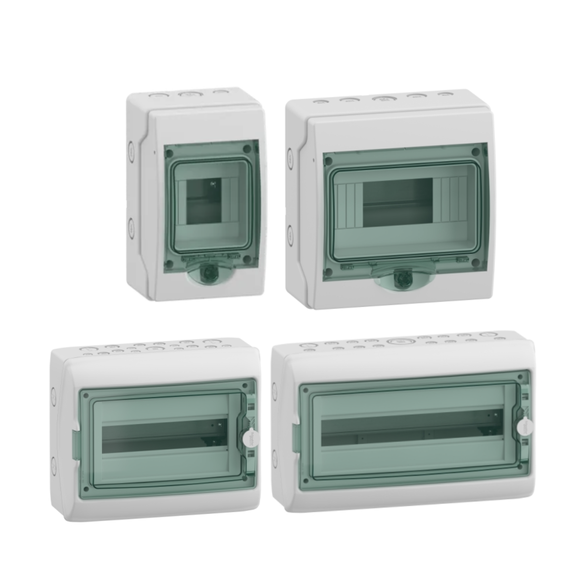 Schneider ตู้กันนํ้า IP65 4 ช่อง Mini Keadra 13441 สําหรับใส่เบรกเกอร์ ...