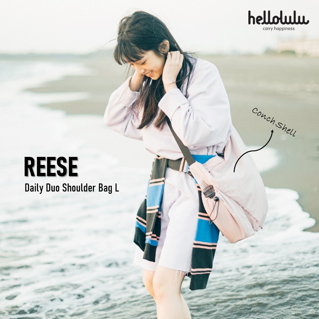 Hellolulu รุ่น REESE - Daily Duo Shoulder Bag (BC-H50302) กระเป๋าสะพายข้าง สะพายไหล่ ถือได้ ปรับ ...