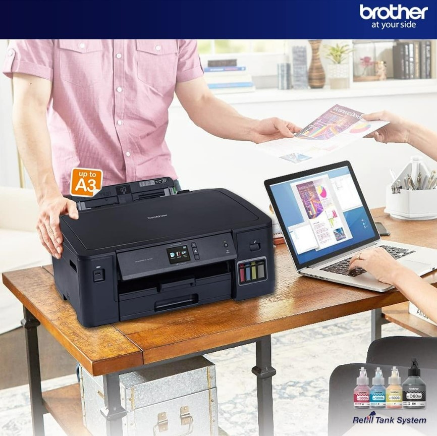 Brother Printer HL-T4000DW Inkjet Printer ปริ้นเตอร์ อิงค์เจ็ท (เครื่อง ...
