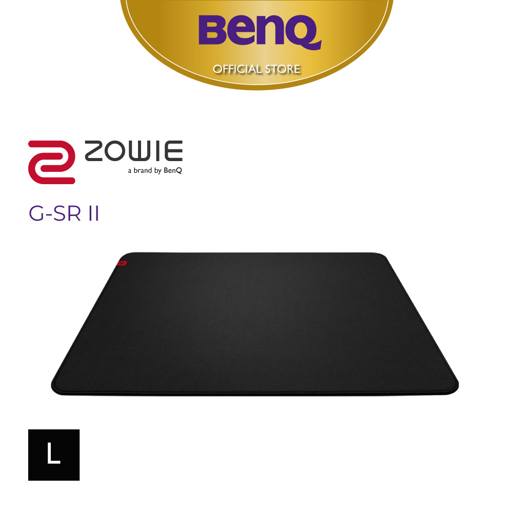 ZOWIE G-SR II Esports Gaming Mouse Pad แผ่นรองเมาส์สีดำ ขนาด L/ใหญ่ (แผ่นรองเมาส์เกมมิ่ง ...