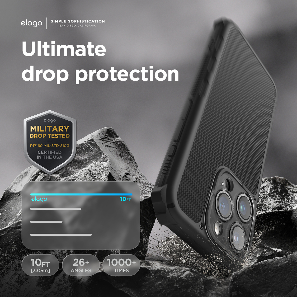 elago iPhone 15 Pro, 15 Pro Max Armor Case With Magsafe เคสกันกระแทกที่ ...